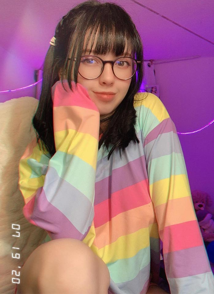 Maru Chan น้องแว่น ลูกครึ่งสาว สตรีมเมอร์ คอสเพลย์ หุ่นอวบ อกอึ๋ม สะ ...